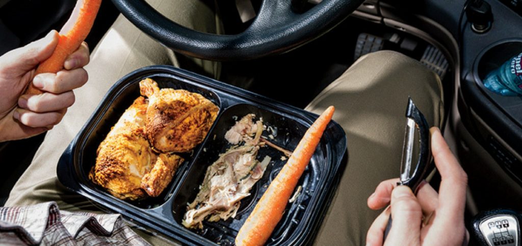 Hábitos alimenticios saludables para conductores de camiones de carga